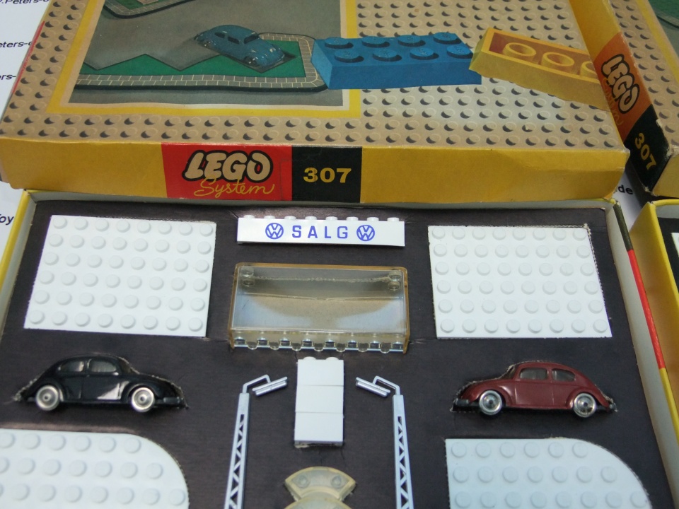 Lego Schachtel 1307-307, VW SALG - VW Verkauf mit 2 VW Käfern – wiki ...